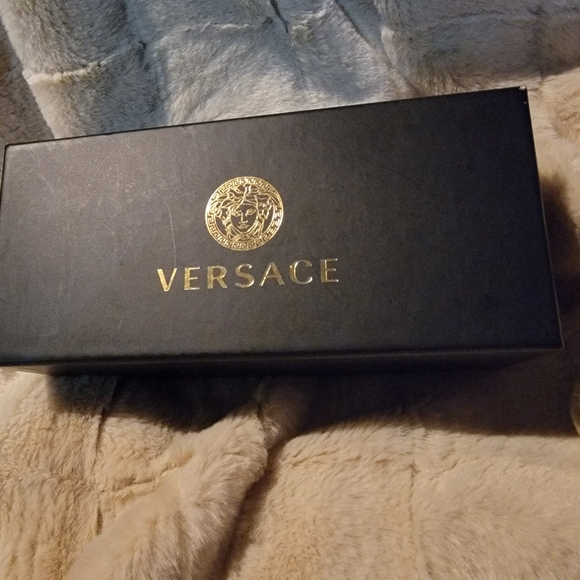 Versace | Accessories | Versace Black Box With Gold Emblem | Poshmark